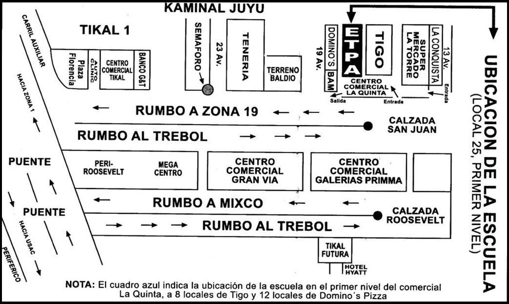 E.T.P.A. - Ubicación